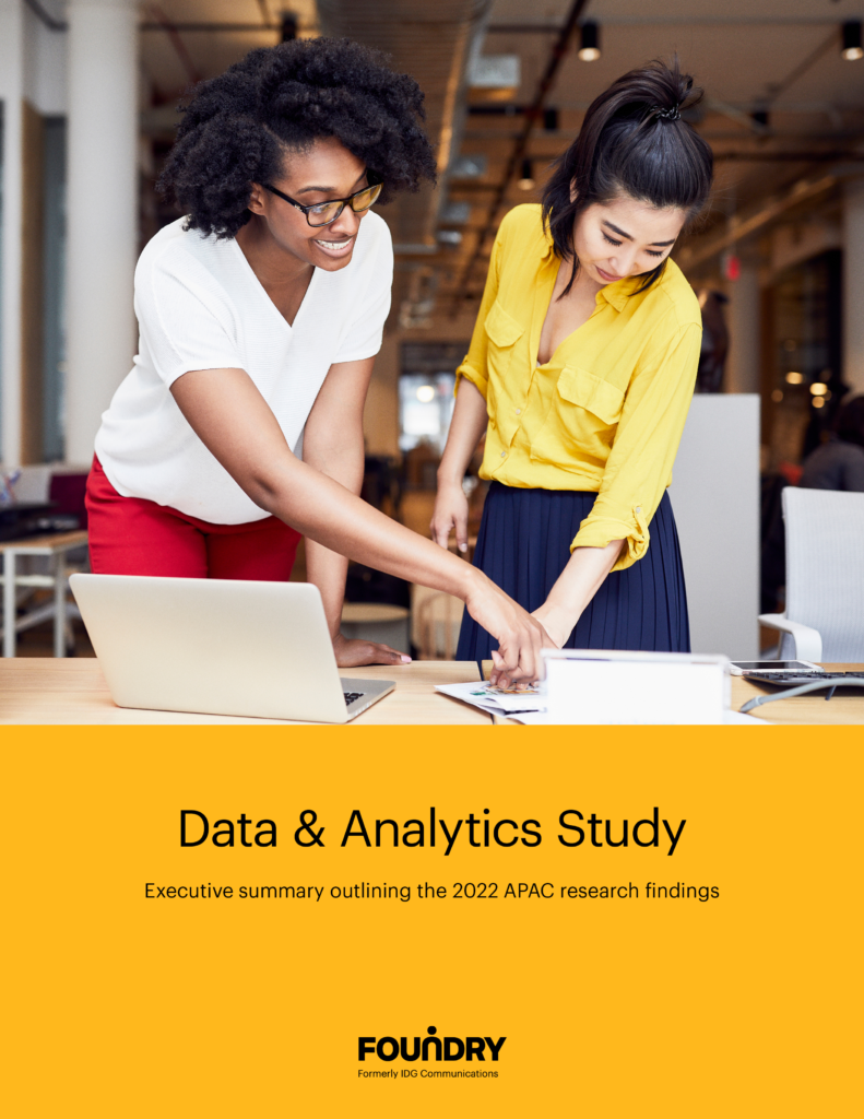 Data & Analytics executive summary 2022 - APAC region • Foundry